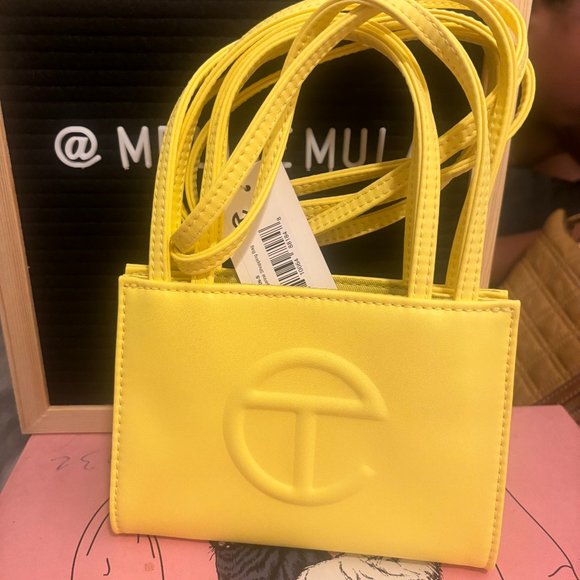 Telfar | Bags | Telfar Small Shopping Bag Margarine 0 Authentic | Poshmark